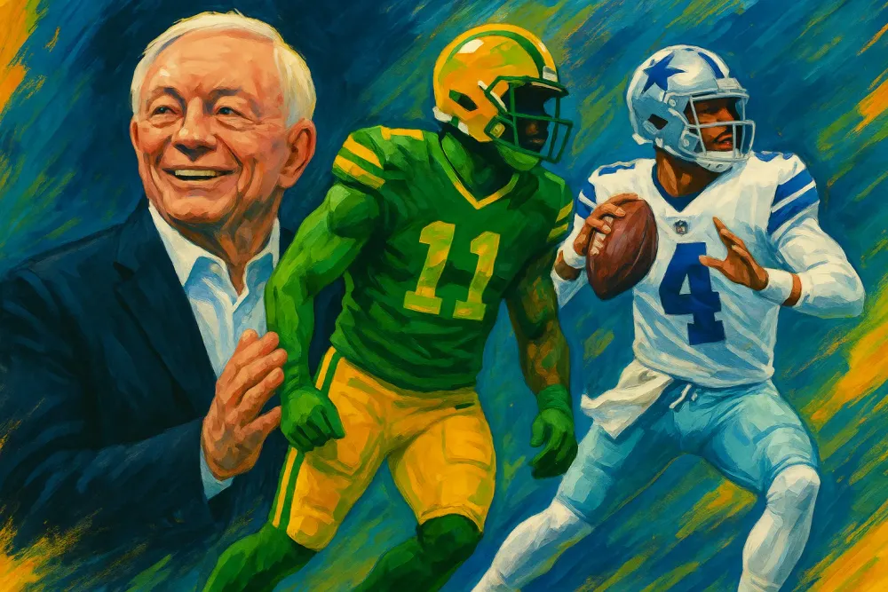 Cowboys and Packers Split Points in Memorable Showdown: Jerry Jones ...