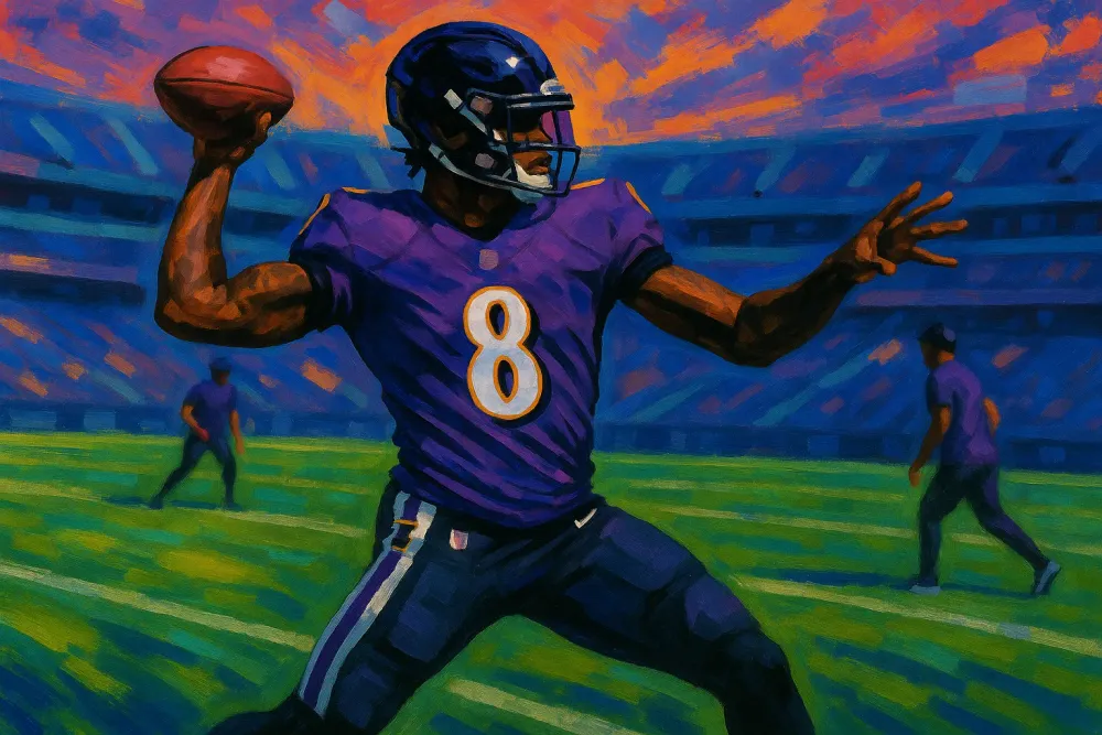 Lamar Jackson Returns to Ravens Practice After Hamstring Injury Setback | Moneyline